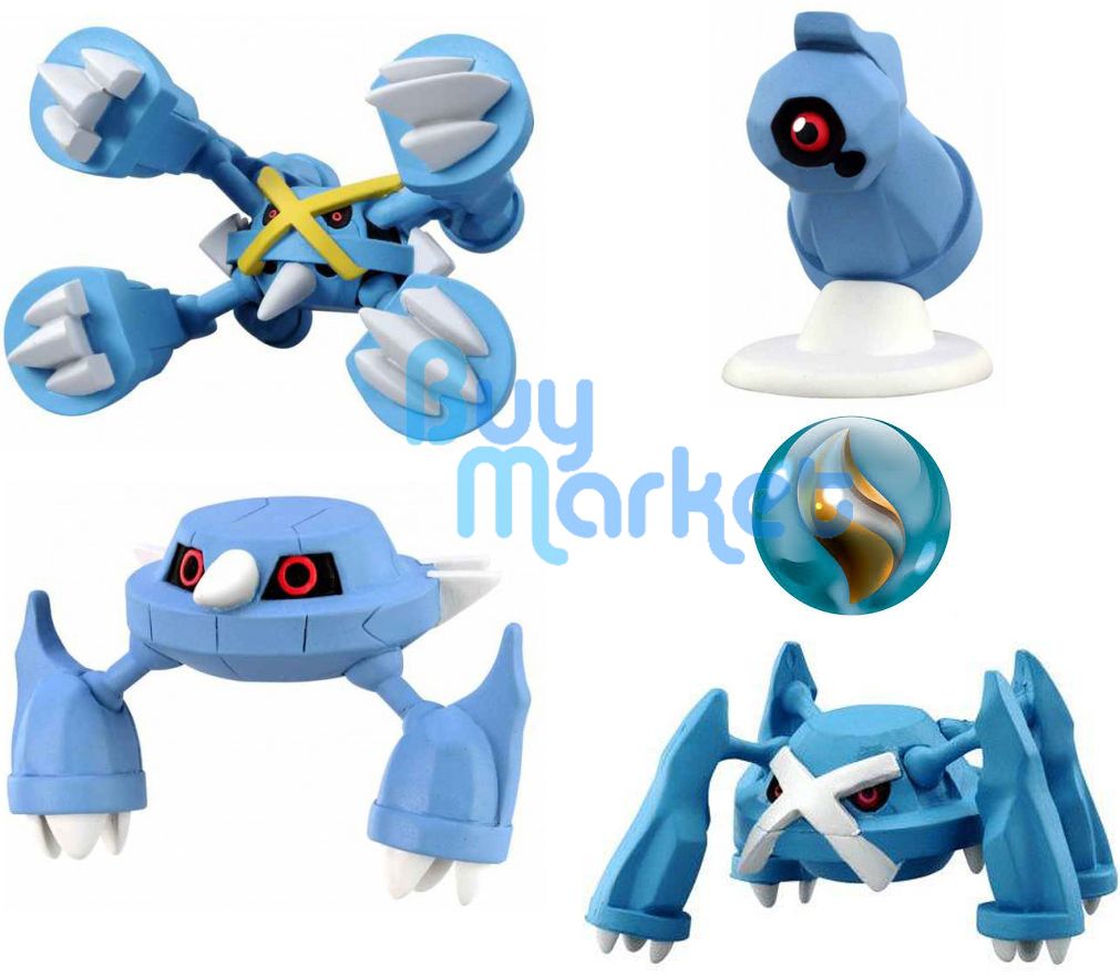 Takara TOMY Pokemon XY Mega Evolution Pack Beldum Metang Mega Metagross ...